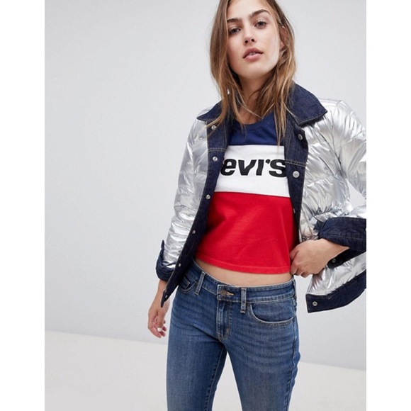Levi's | Jackets & Coats | Nwt Levis Reversible Borg Trucker Jacket ...